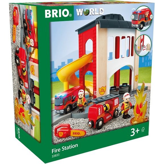 BRIO World 33833 - Fire Station – Renow